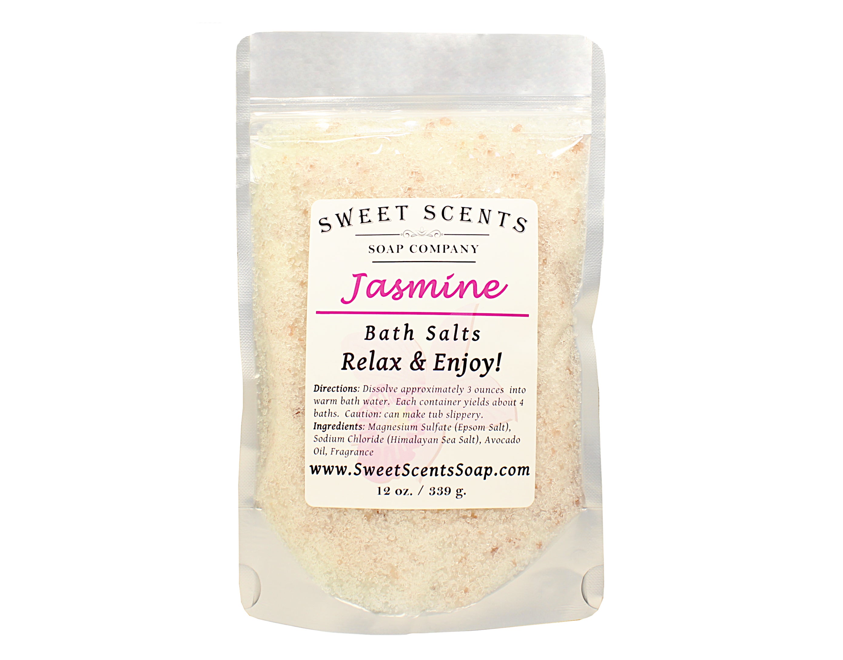 Jasmine Bath Salts – Sweet Scents Soap Company